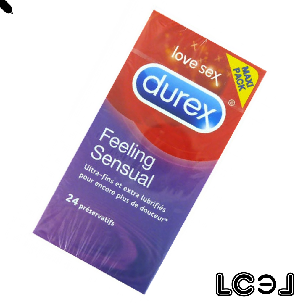 Durex – Feeling Sensual – 24 préservatifs – La Capote en Ligne